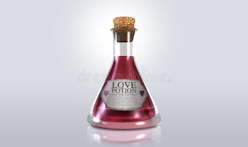 Philtre d'amour illustration stock. Illustration du fée - 46531654