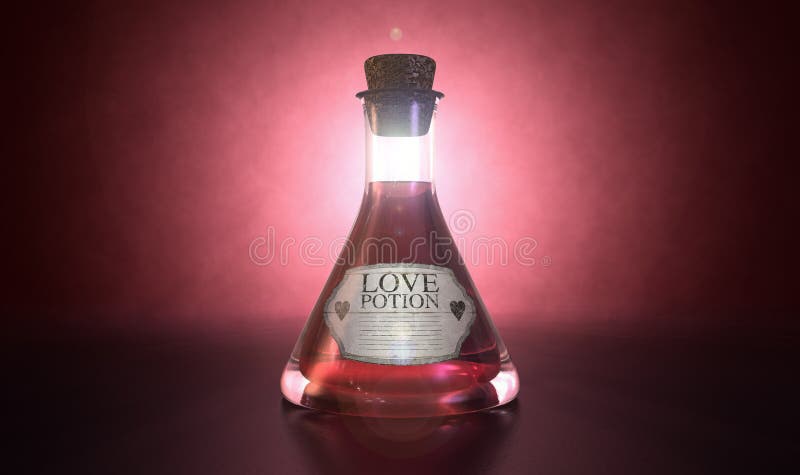 Philtre d'amour image stock. Image du affinité, science - 46531745