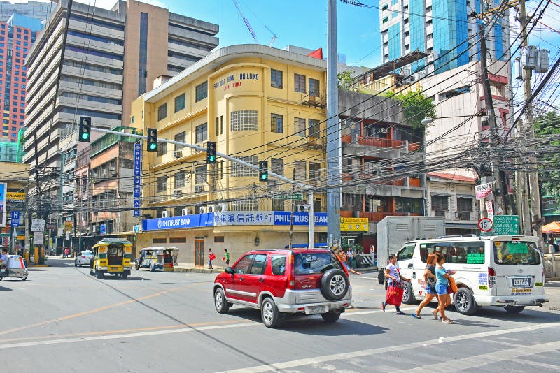 Philtrust Bank Facade in Manila, Philippines Editorial Stock Photo ...