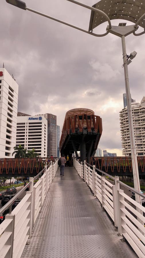 Phinisi landmark bridge editorial image. Image of tourism - 264148405