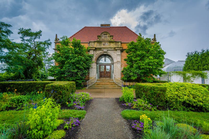 Phipps Hall of Botany, in Pittsburgh, Pennsylvania Stock Photo - Image ...