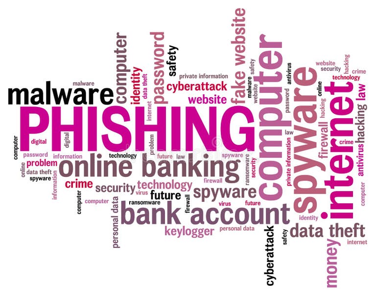 Phishing computer hacking stock illustration. Illustration of digital ...