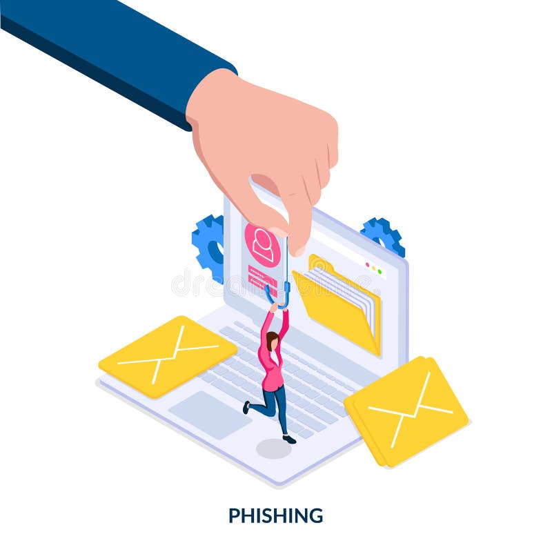 Data Leaks, Cloud Hacking. Data Hack Problem. Vector Stock Illustration. Stock Vector ...