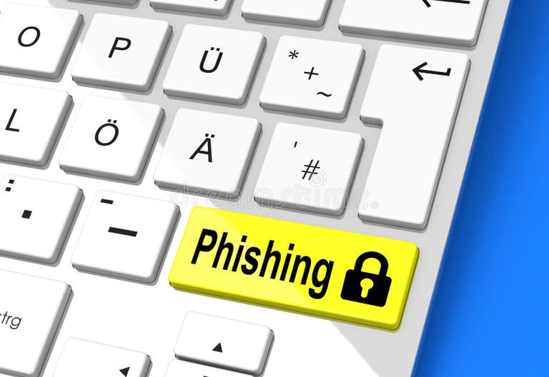 Phishing stock illustration. Illustration of spam, keyboard - 48668882
