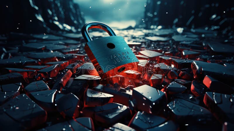 Phishing data breaches stock illustration. Illustration of botnet ...