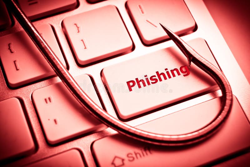 Phishing Scam Warning Sign stock photo. Image of concept - 50599808