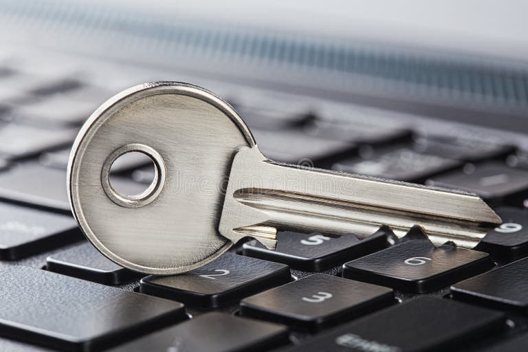 Phishing, Hacking Personal Data and Money , Key and Hook on Computer ...