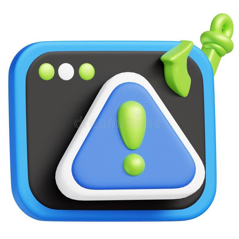 Phishing Protection 3D Icon Stock Illustration - Illustration of ...