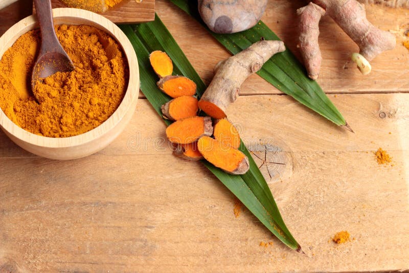 Phlai Herb, Cassumunar Ginger Both Fresh and As a Powder for the Stock ...