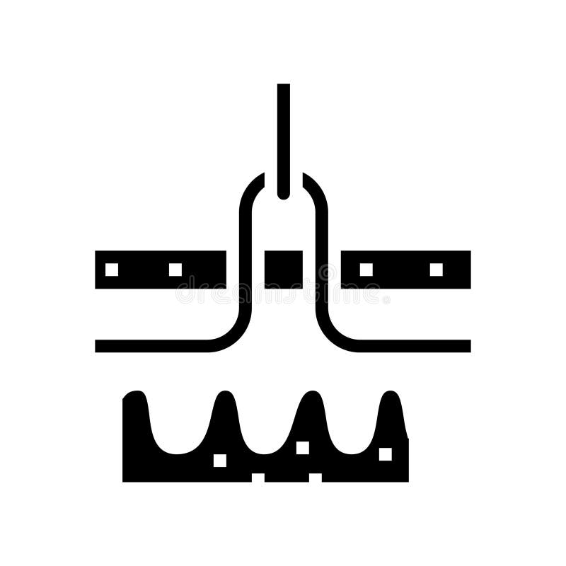 Phlebectomy Surgery Glyph Icon Vector Illustration Stock Vector ...