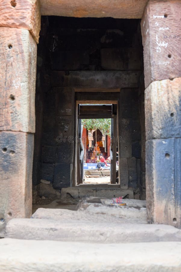 Phnom Banan Temple at Battambang on Cambodia Editorial Image - Image of ...