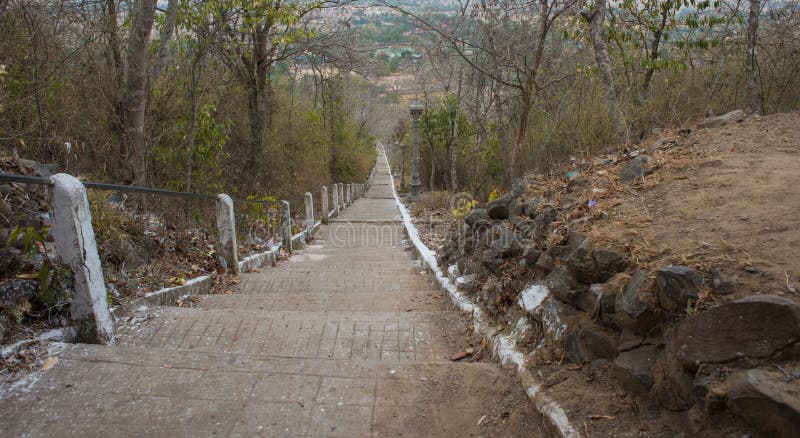Phnom Chisor, Cambodia April 2015 Stock Photo - Image of religious ...