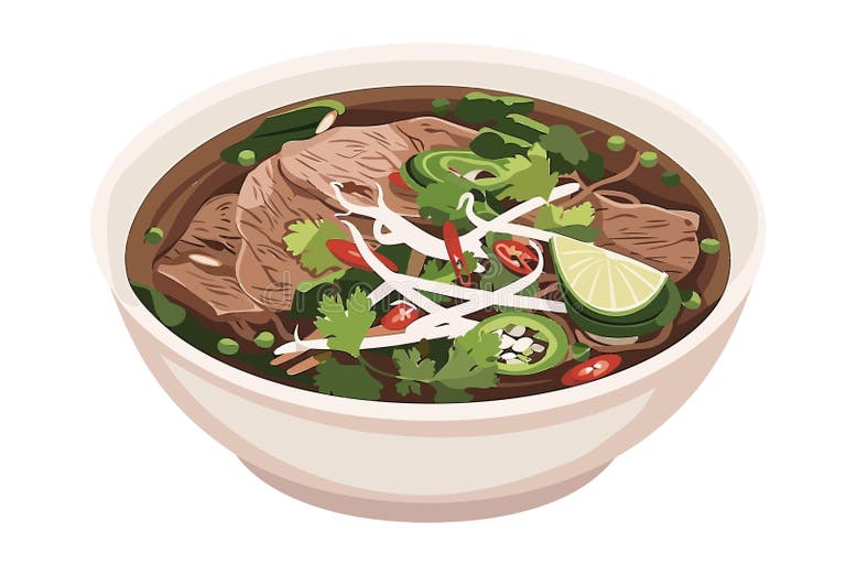 Pho Style Stock Illustrations – 189 Pho Style Stock Illustrations ...