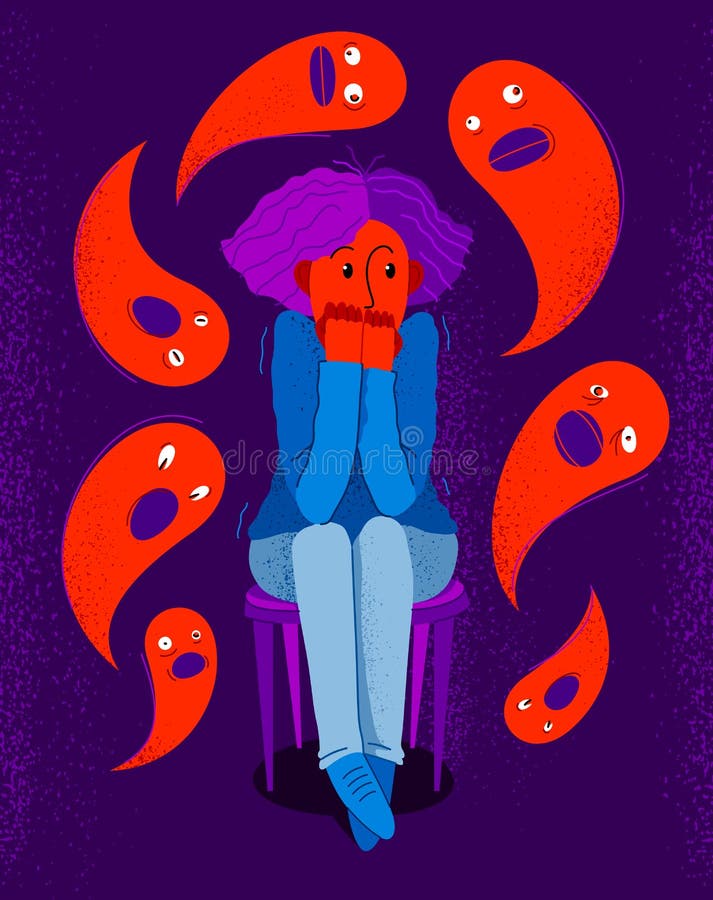 Imaginary Ghosts Stock Illustrations – 60 Imaginary Ghosts Stock ...