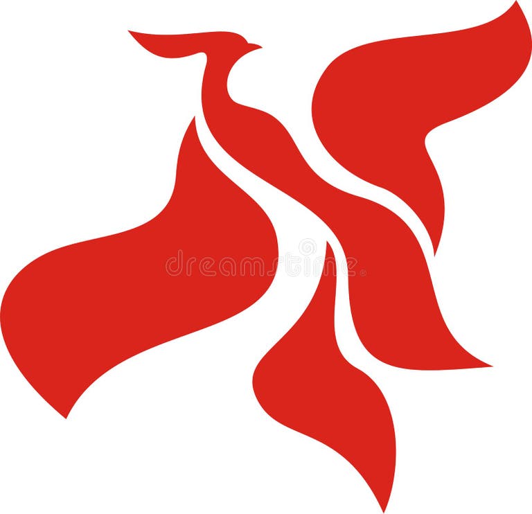 Phoenix Bird Figure Stock Illustrations – 195 Phoenix Bird Figure Stock ...