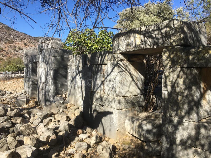 Phoenix Ancient stock image. Image of travel, mugla - 232893505