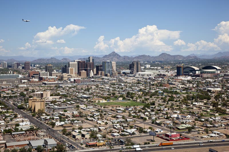 Phoenix, Arizona stock image. Image of desert, mountains - 25854439