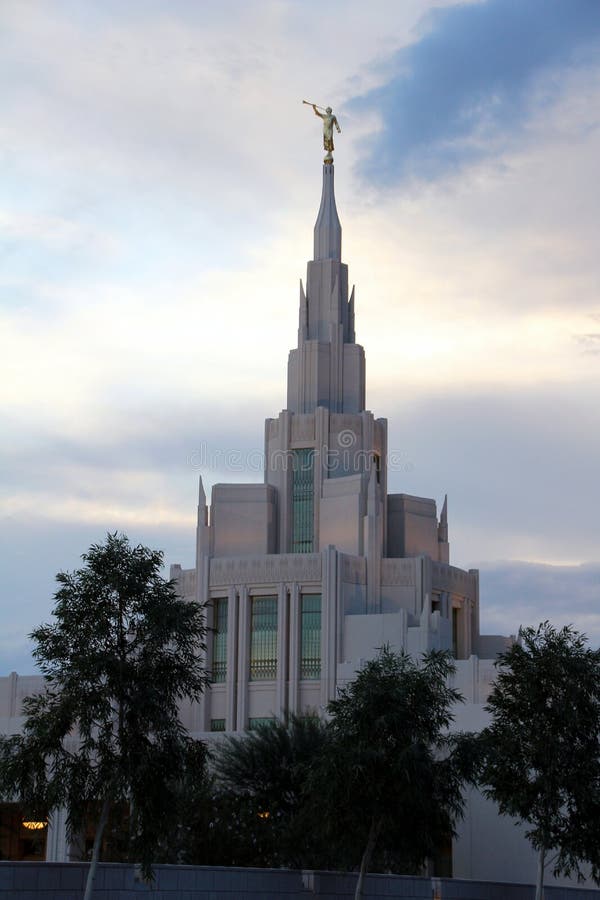 Phoenix, AZ LDS Temple Mormon Editorial Stock Image - Image of phoenix ...