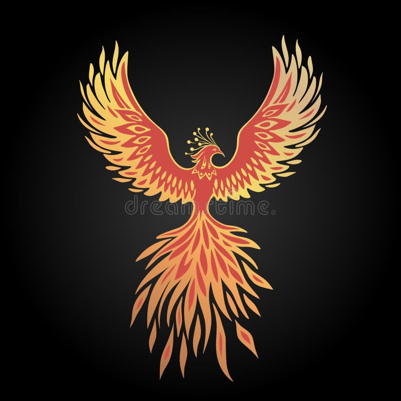 Firebird Drawing Stock Illustrations – 619 Firebird Drawing Stock ...