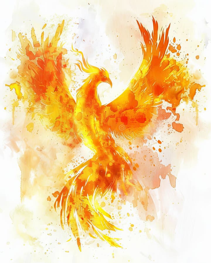 The Phoenix Bird, Rising from the Ashes, is a Fiery Legendary Bird ...