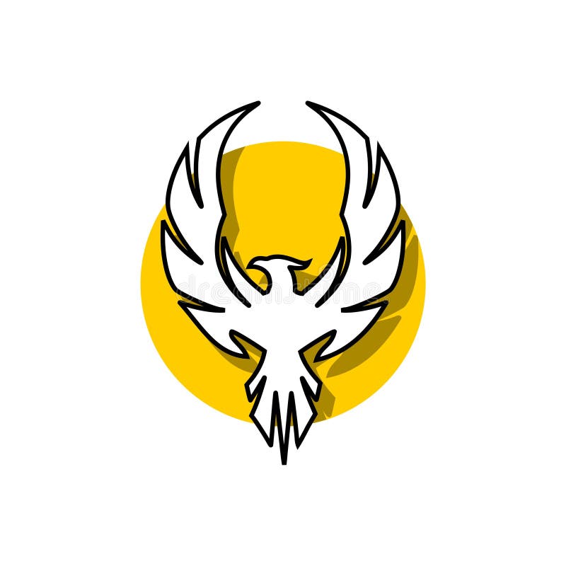 Phoenix Logo, Phoenix Icon, Simple Vector Icon Stock Illustration ...