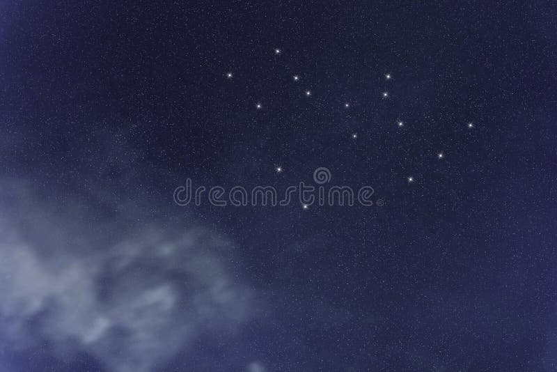 Phoenix Constellation, Deep Space Stock Photo - Image of nebula ...