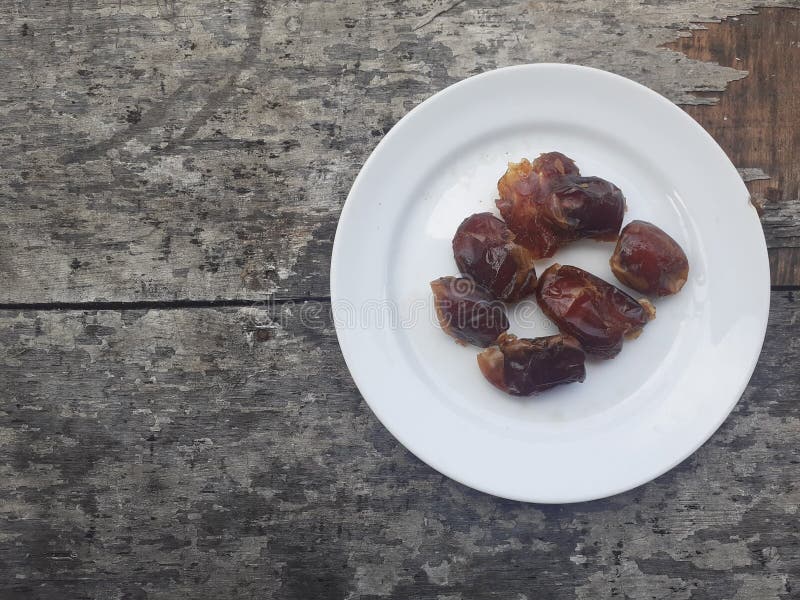 Phoenix Dactylifera the Scientific Name for Dates Stock Image - Image ...