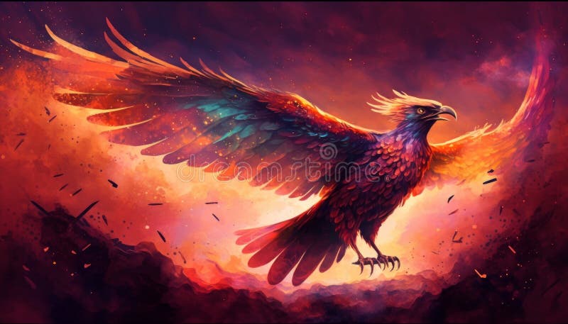 Firebird Animal Wallpaper