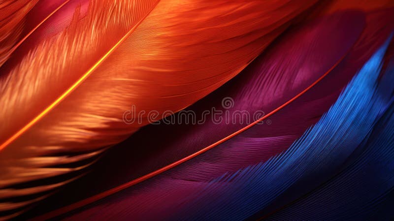 Phoenix Feather S Psychedelic Pattern Texture, Fantasy Mythological ...