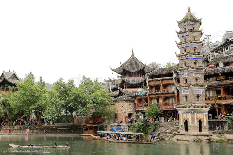 Phoenix , Fenghuang Ancient Town in China Editorial Photography - Image ...