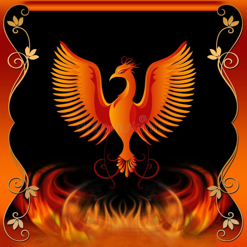 Fire border stock vector. Illustration of power, flame - 16651131