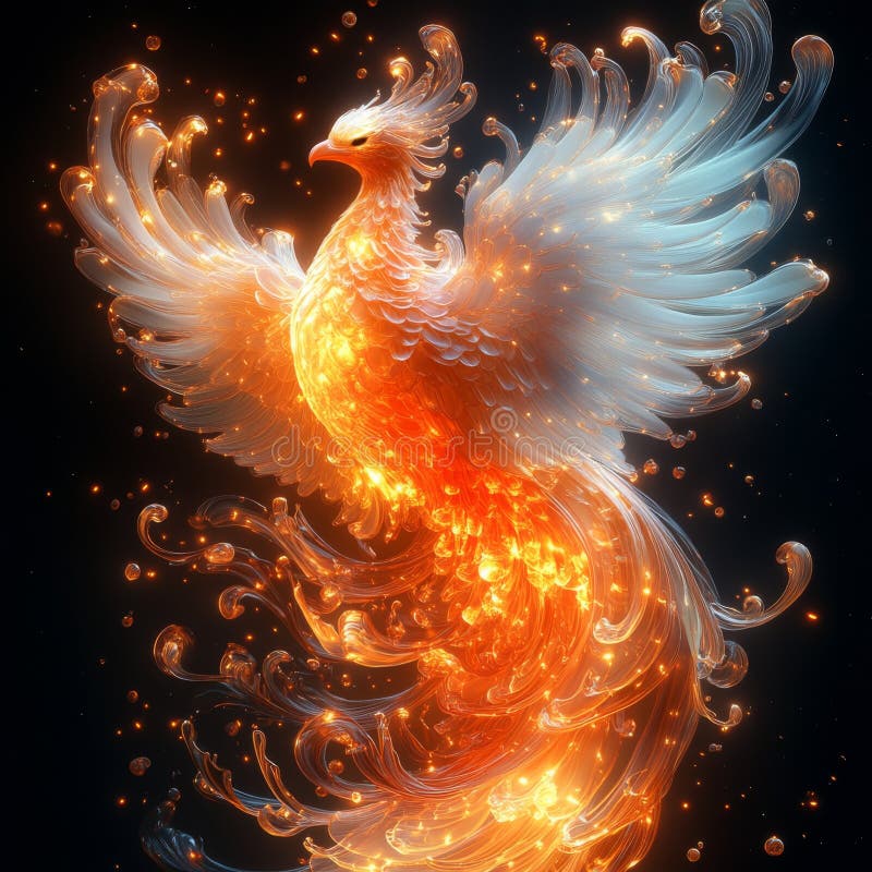 Black Flying Phoenix Stock Illustrations – 5,554 Black Flying Phoenix ...