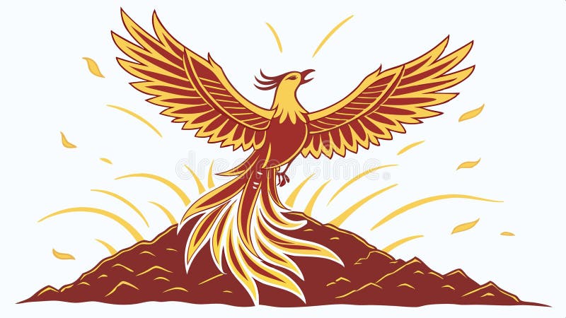 Phoenix Flying Fire, Fire Phoenix, Mythical Bird, and Legend of Rebirth ...
