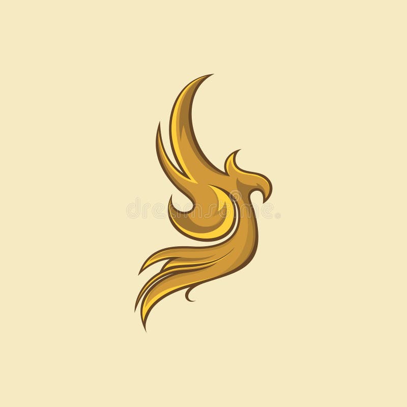 Gold Phoenix Logo Stock Illustrations – 1,440 Gold Phoenix Logo Stock ...