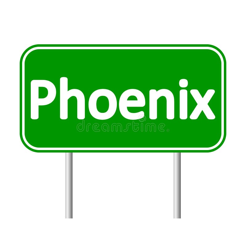 Phoenix Highway Sign Stock Illustrations – 82 Phoenix Highway Sign ...