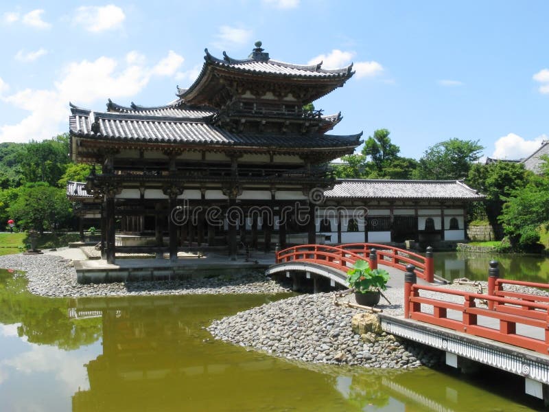 Phoenix Hall, Japan stock image. Image of place, birds - 21198913