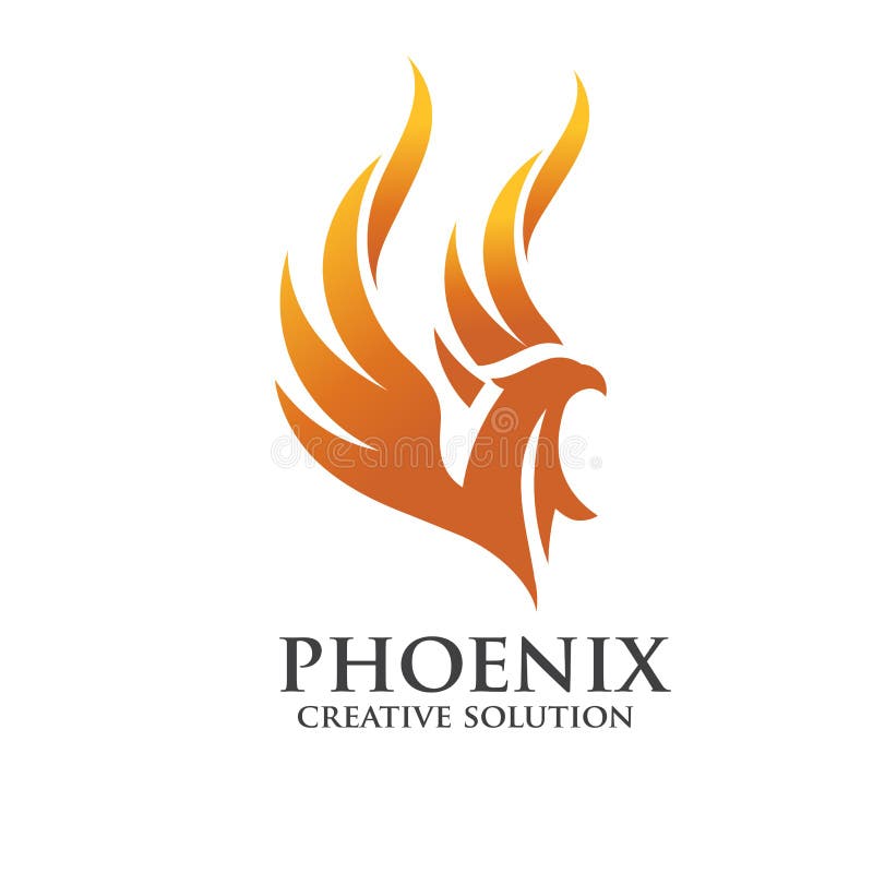 Phoenix head logo vector stock vector. Illustration of concept - 239251013