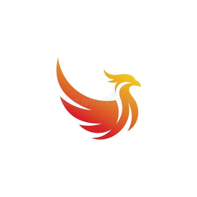 Phoenix Logo Design Graphic Vector Stock Illustration - Illustration of ...