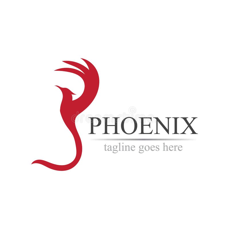 Phoenix Logo stock vector. Illustration of logo, shape - 91812908