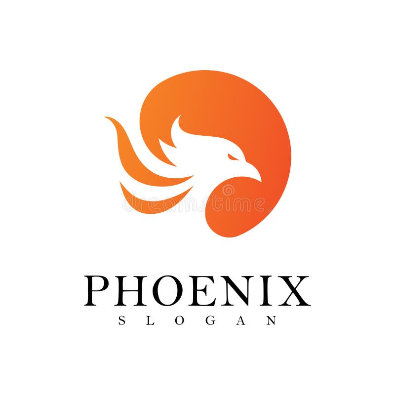 Phoenix Logo Design Vector Template Stock Vector - Illustration of idea ...