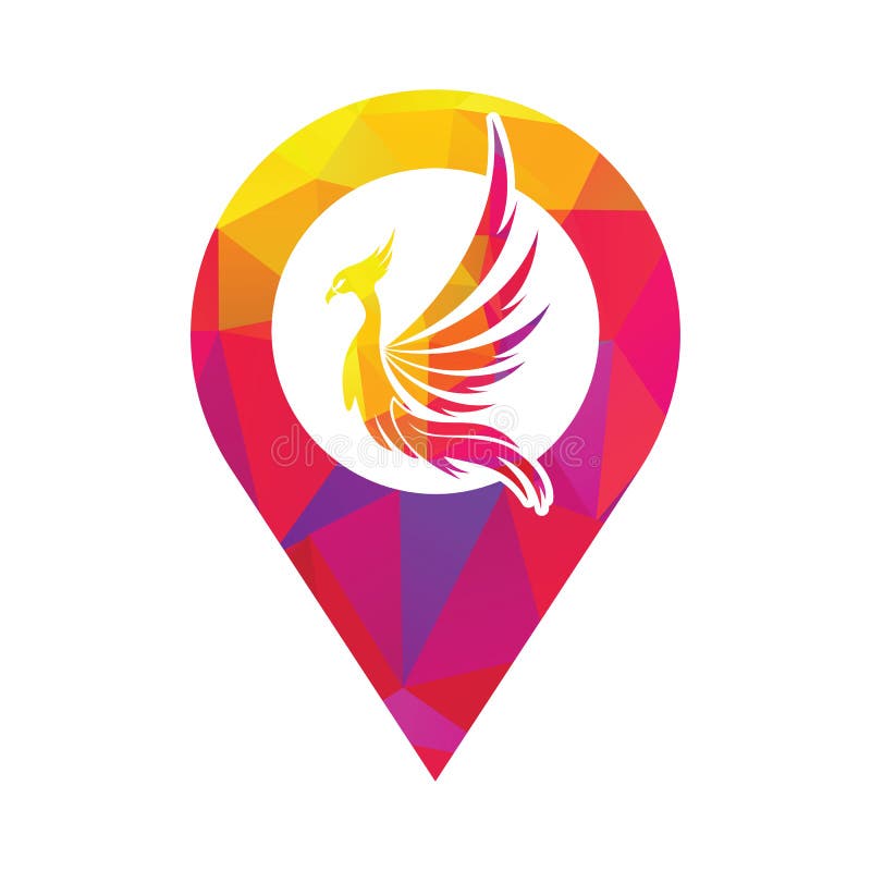 Phoenix Rising Logo Black Stock Illustrations – 152 Phoenix Rising Logo ...