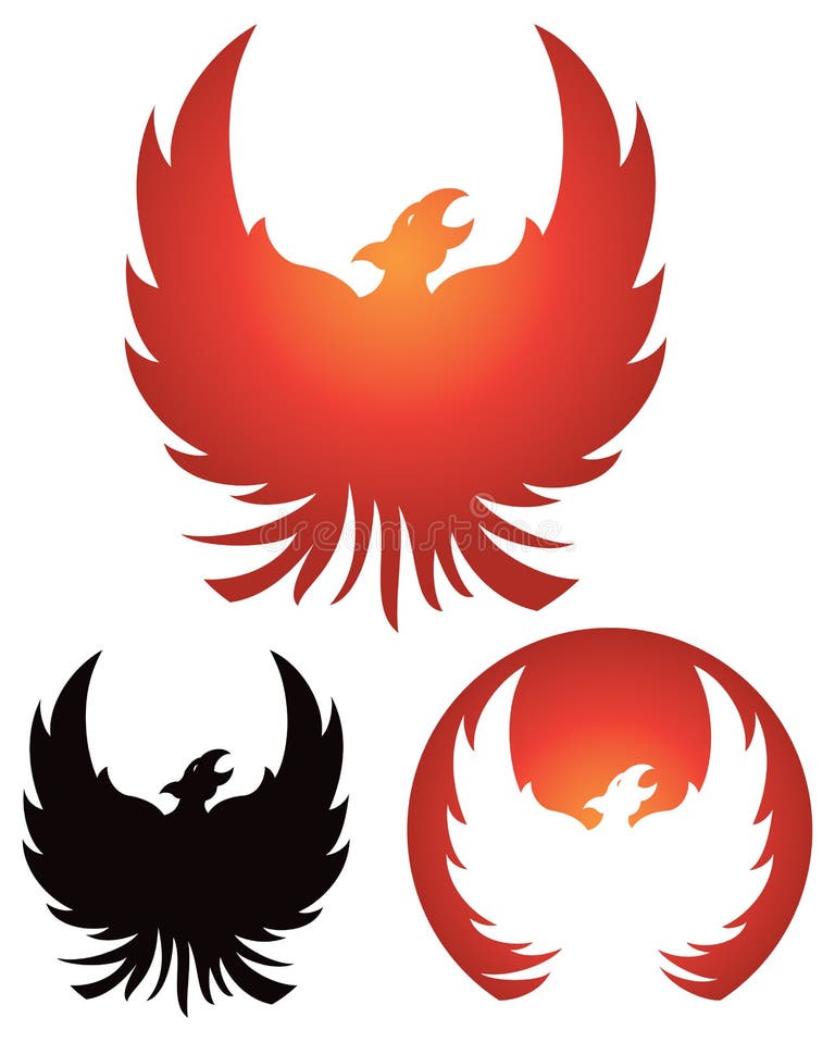 Phoenix Outline Stock Illustrations – 4,489 Phoenix Outline Stock ...