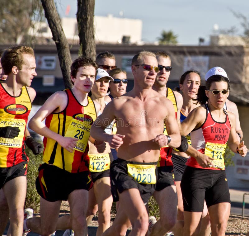 Phoenix marathon editorial photo. Image of action, tenacity - 4595546