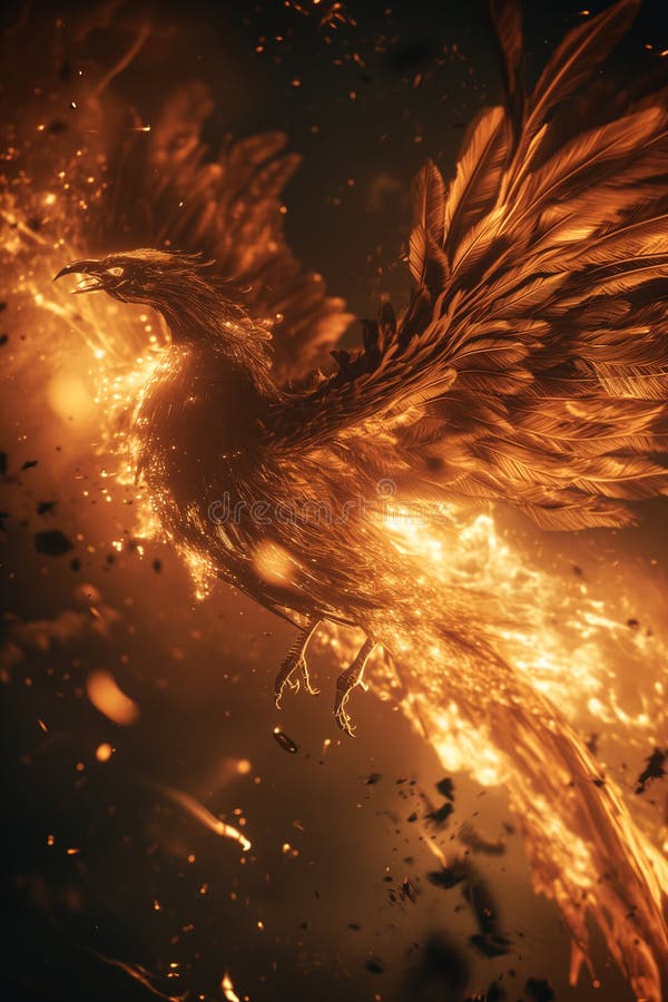 Rising from Ashes: Phoenix Bird Embodies the Power of Rebirth and ...