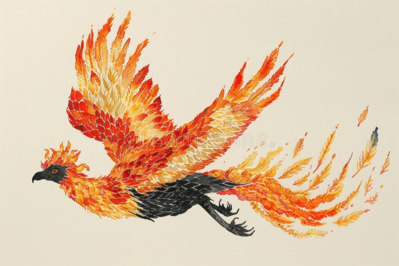 A Phoenix is a Mythical Bird that is a Symbol of Hope, Renewal, and ...