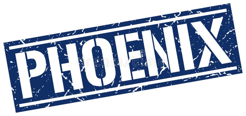 Phoenix stamp stock vector. Illustration of white, seal - 120408039