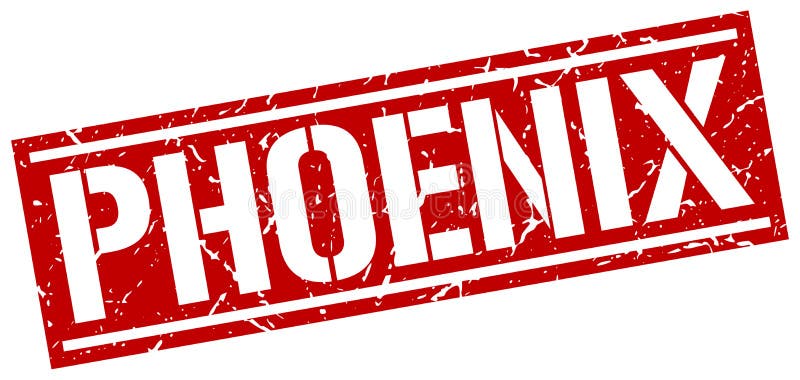 Phoenix stamp stock vector. Illustration of badge, grunge - 120954682