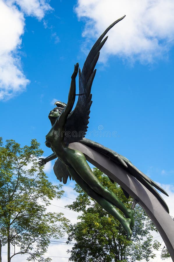 Phoenix statue stock photo. Image of feature, destination - 84083672