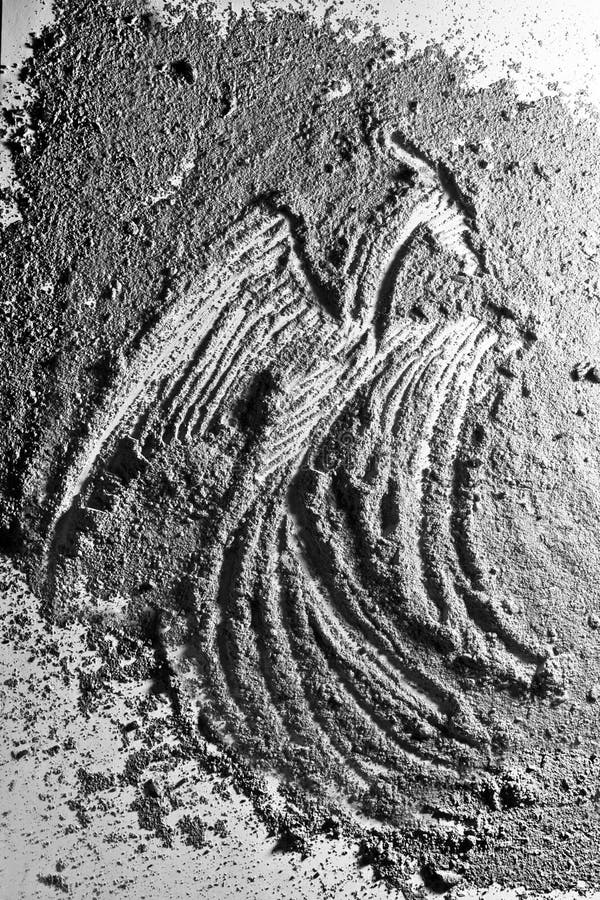 Phoenix-Vogel Gemacht Von Der Asche Stock Abbildung - Illustration von ...