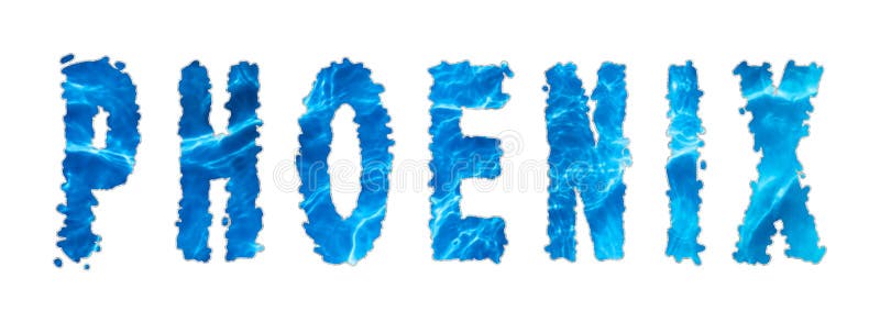 Phoenix Water, Phoenix Water Supply Challenge Stock Illustration ...